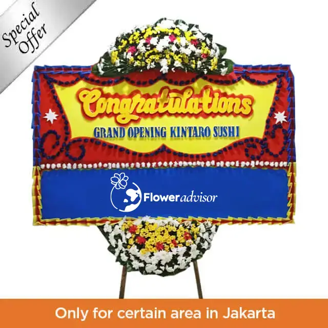 Bunga Papan Grand Opening | FlowerAdvisorID